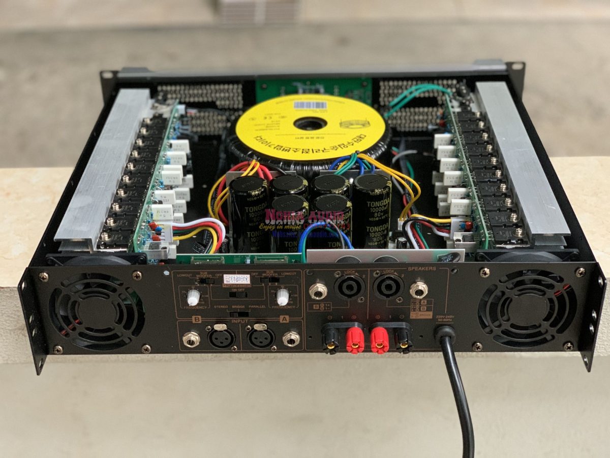Cục đẩy BJK D 6800 – 1600W – 40 sò , Mới – Nghĩa Audio Cung cấp Âm ...